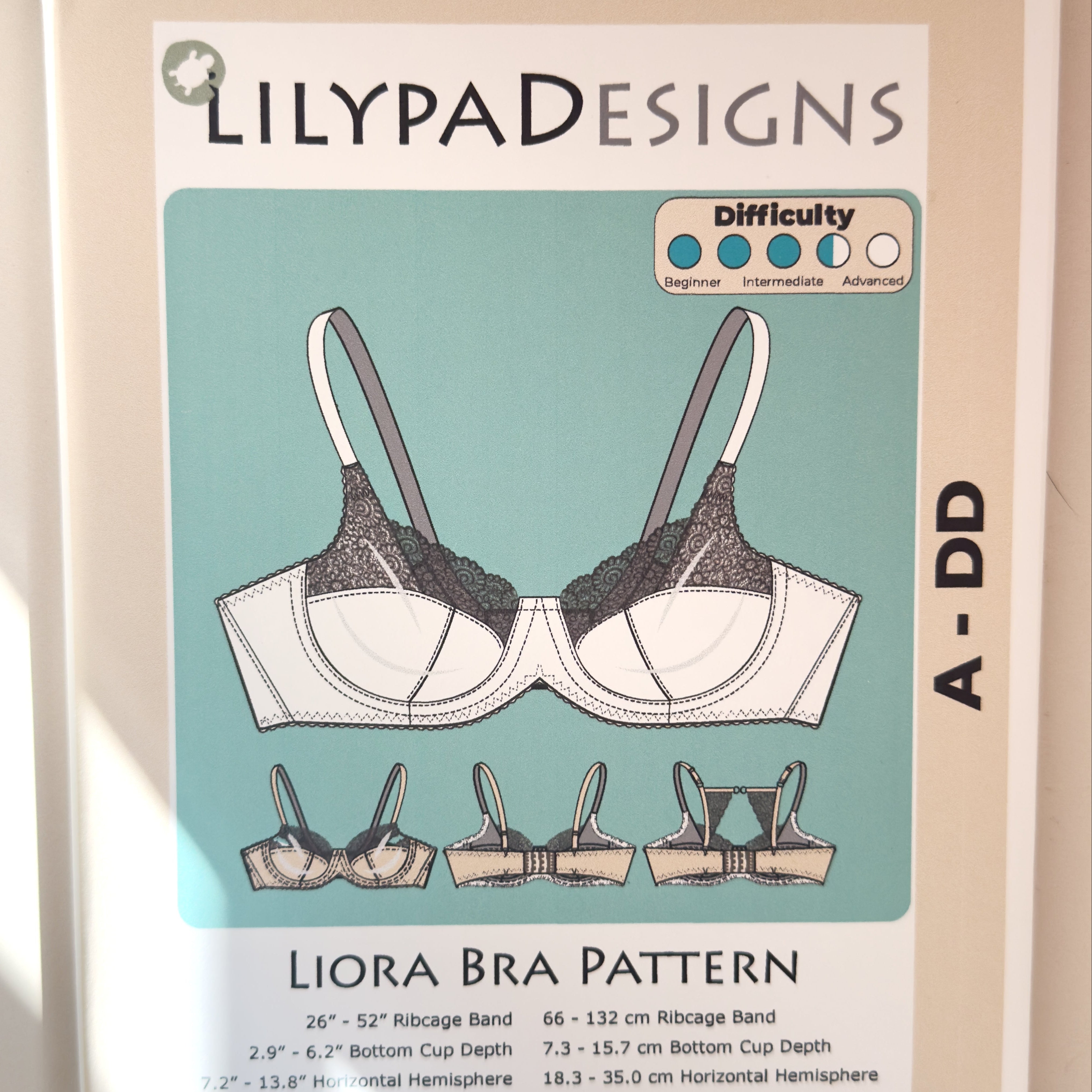 Liora Bra Paper Sewing Patten – Seamesew Supplies